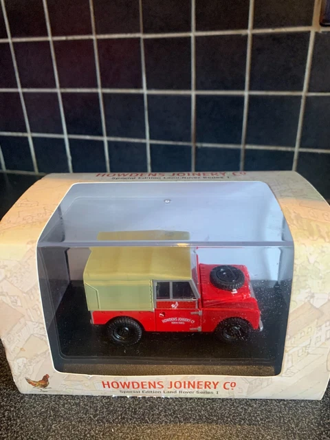 OXFORD 1:43 SCALE Land Rover Series 1 - special Edition Howdens Joinery ...