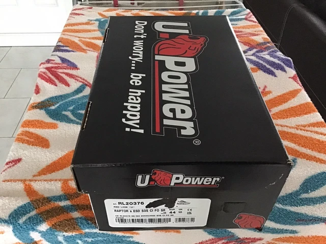 CHAUSSURES DE SÉCURITÉ U Power Raptor 44 Neuves EUR 15,00 - PicClick FR