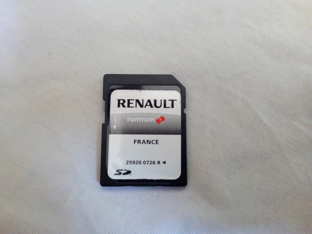 SD CARD AUTHENTIQUE renault TOMTOM france 0726R EUR 34,99 - PicClick FR