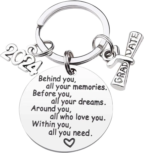 CLASS OF 2024 Graduation Keychain - Senior 2024 Graduation Gifts for ...