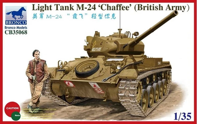 BRONCO MODÈLES CB35068 1:3 5 Clair Réservoir M-24 Chaffee (Armée ...