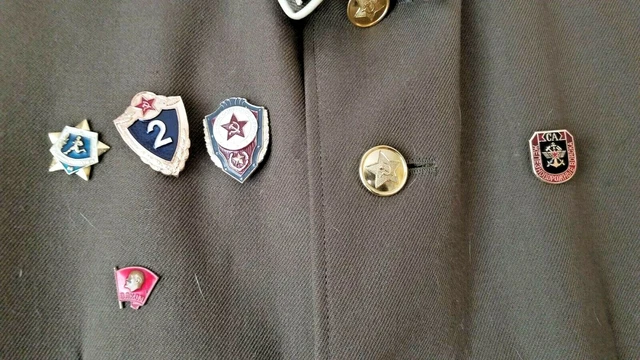 RUSSIAN SOVIET USSR soldier military railway troops uniform Jacket ...