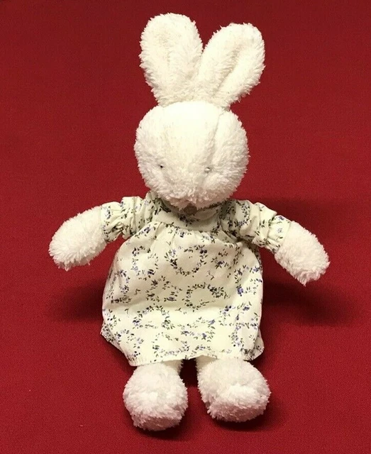 LITTLE JELLYCAT WHITE Rabbit Dress Bunny Plush Soft Toy JELLY1981SH 11 ...