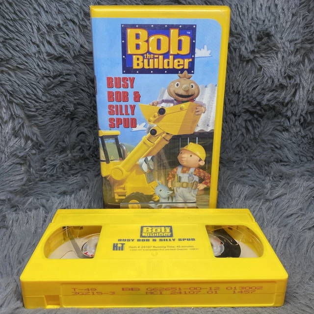 BOB THE BUILDER - Busy Bob Silly Spud VHS Tape 2002 HIT Entertainment ...