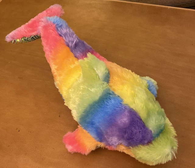 WILD REPUBLIC RAINBOW Dolphin Plush 12" £15.82 - PicClick UK
