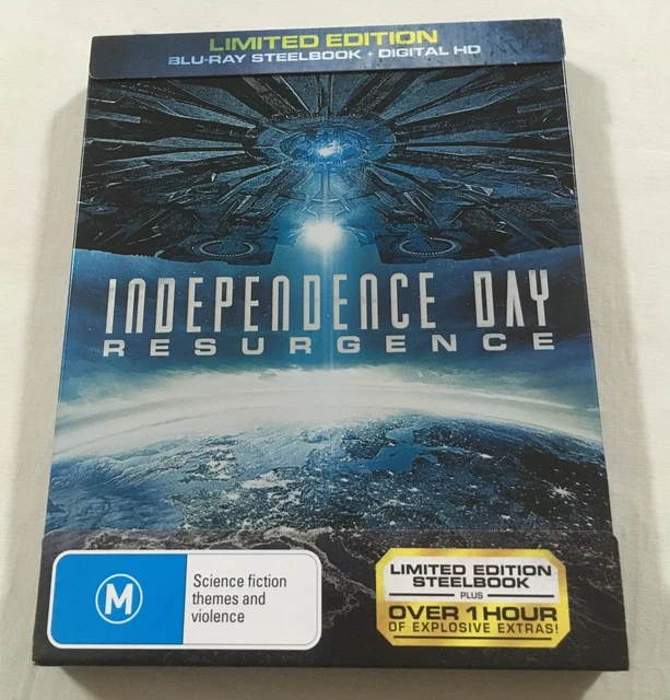 INDEPENDENCE DAY: RESURGENCE (2016) - Limited Edition Steelbook Blu-Ray ...