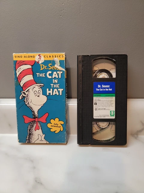 DR. SEUSS THE Cat in the Hat VHS Video Tape Sing-Along Classics BUY 2 ...