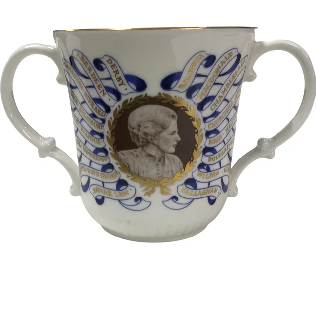 ROYAL DOULTON MARGARET Thatcher Collectable Two-Handled Commemorative ...