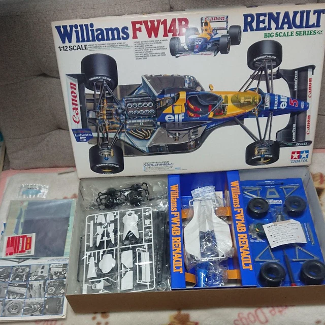 TAMIYA 1/12 WILLIAMS FW14B Renault Big Scale Series No.29 Plastic Model ...