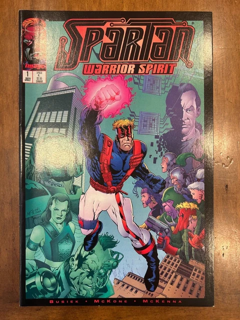 IMAGE COMICS SPARTAN: Warrior Spirit Issues #1-4 (1995) High Quality ...