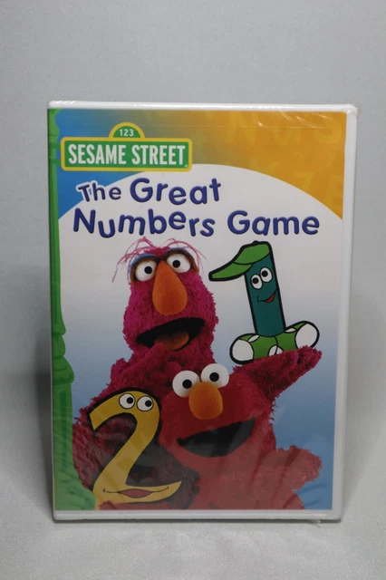 123 SESAME STREET The Great Numbers Game - DVD Movie $9.99 - PicClick CA