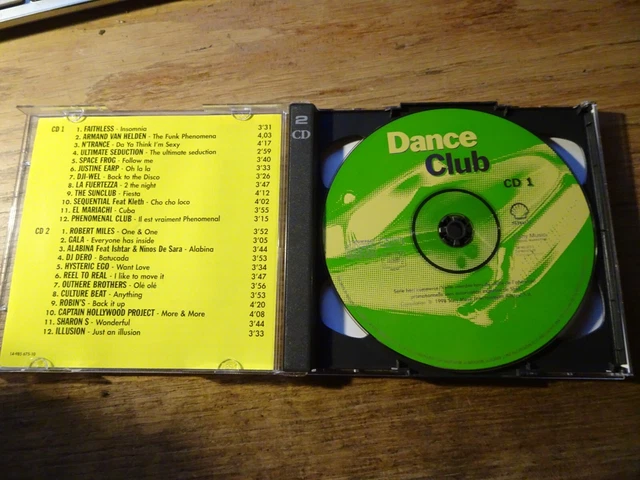 DANCE CLUB | Hits discotheque Années 90 vol.2 (1996 Double CD ...