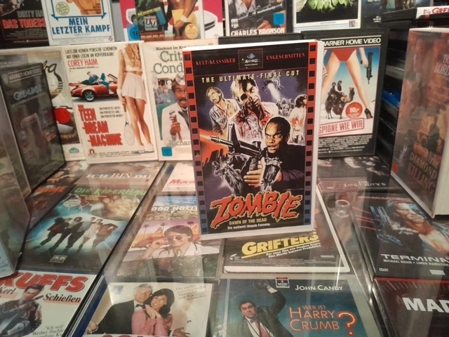 ZOMBIE VHS THE Original German Dawn Of The Dead Tape Vhs Rar Final ...