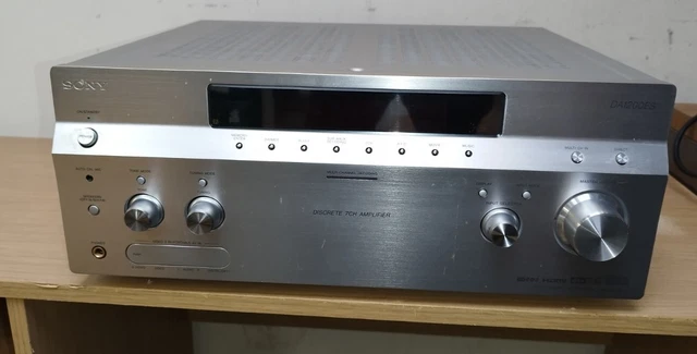 SONY STR-DA1200ES MULTI CHANNEL AV RECEIVER Silver Boxed £39.99 ...