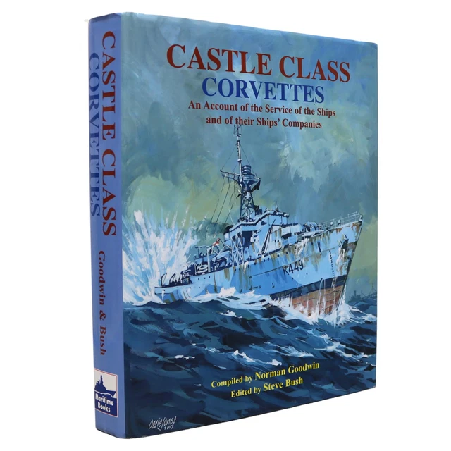 CASTLE CLASS CORVETTES Battleship Battle Atlantic WW2 Military Navy ...
