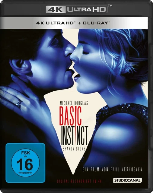 BASIC INSTINCT (1992)[4K UHD Blu-ray & Blu-ray/Neu/OVP] Michael Douglas ...
