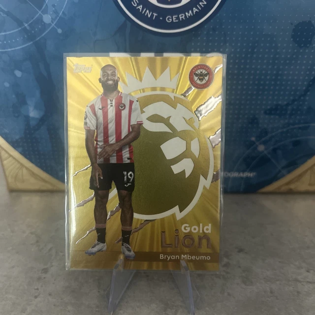 TOPPS PREMIER LEAGUE 2026 Bryan Mbeumo Gold Lion £3.40 - PicClick UK