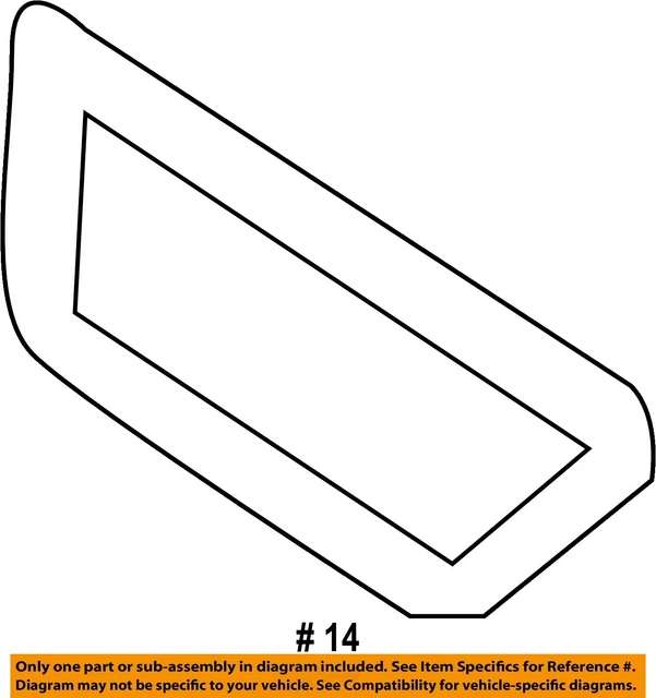 MAZDA OEM 17-18 CX-5 Interior-Rear Door-Filler Right KB8A68424 $7.07 ...