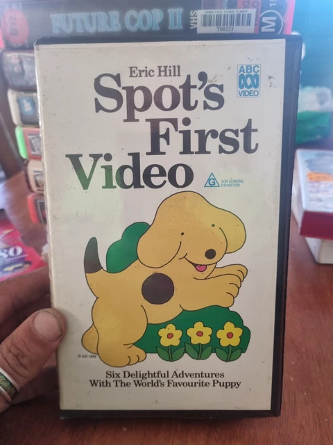 SPOT’S FIRST VIDEO - Spot The Dog Vhs - Eric Hill - Tempo Children’s ...