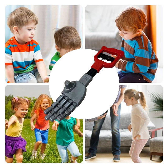 INTERACTIVE TOY GRABBER Robot Hand Claw Grabber Tool Robot Arm Long Rob ...