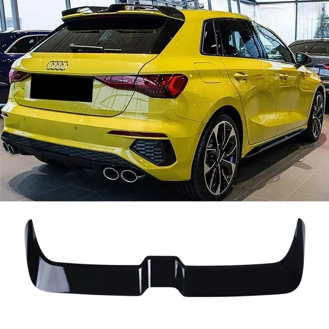 AUDI A3 S3 RS3 8Y Sportback Rear Boot Roof Spoiler Wing Lip Gloss Black ...
