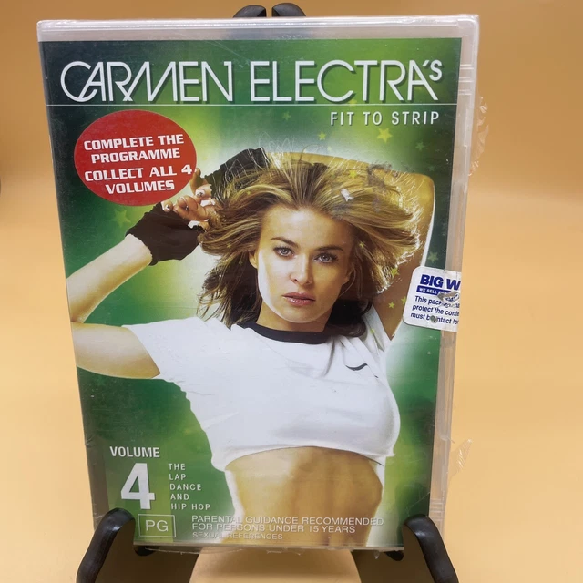 CARMEN ELECTRA DVD Fit To Strip Vol 4 Womens Fittness R4 Brand New ...