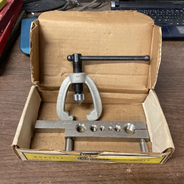 VINTAGE GENERAL NO.150 Flaring Tool w/ Original Box Made In USA $20.00 ...