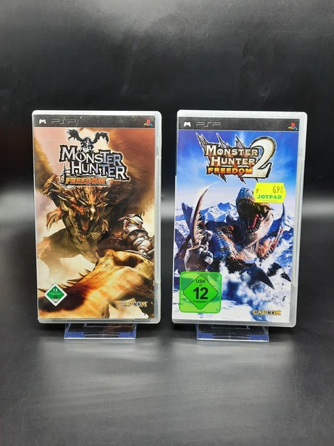 JEU SONY PLAYSTATION Psp - Monster Hunter Freedom - Bundle - 2 Jeux ...