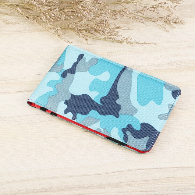 BLUEH GOLF SCORE Tracking Card PU Scorecard Keeper Camouflage Holder ...