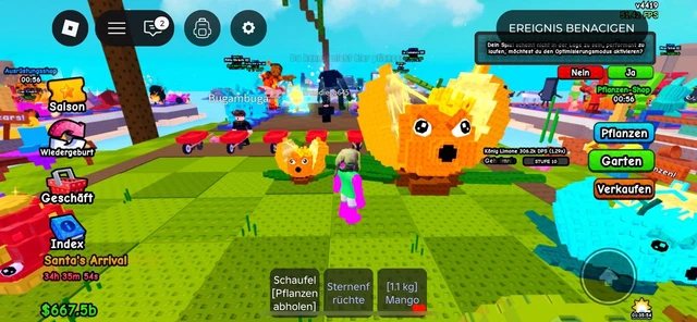 PLANTS VS BRAINROTS roblox Titan king lemon 5,2kg 306k DPS Level 10 EUR ...