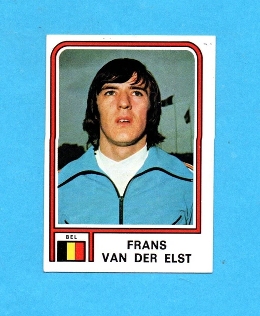 VAN DER ELST BELGIO N. 335 CALCIATORI PANINI album ARGENTINA 78 ORIG ...