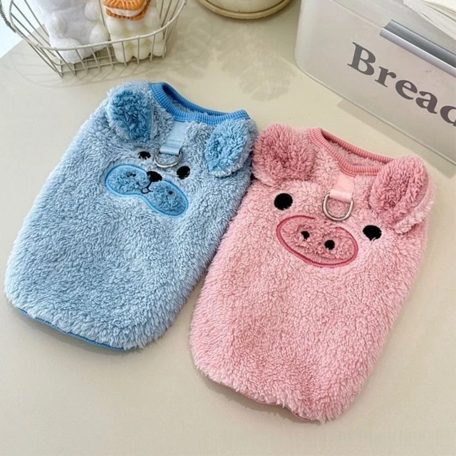 SOFT PLUSH DOG Sweater Warmth Design Cat Hoodies Cold Weather $10.93 ...