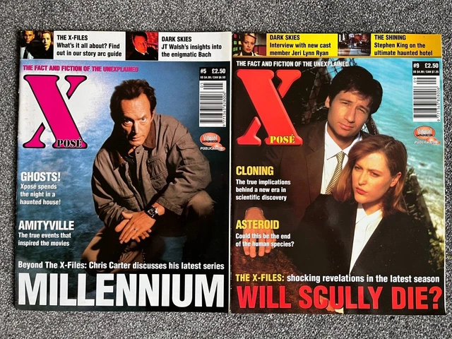 XPOSE MAGAZINE BUNDLE x2. Issue 5 plus issue 9 (1997) Amityville / Dark ...