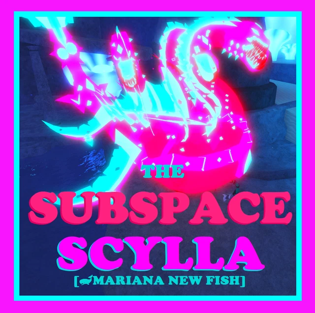 THE SUBSPACE SCYLLA [🐋MARIANA - FISCH - ROBLOX] £32.29 - PicClick UK