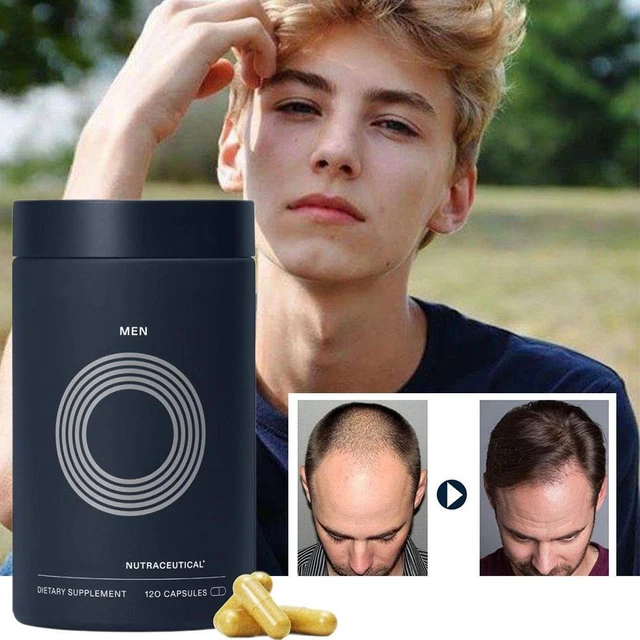 MEN HAIR GROWTH Nutraceutical Hair Growth Vitamins For Men-Anti Hair ...