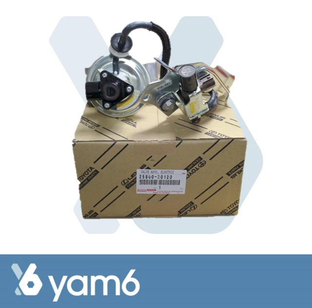 GENUINE NEW TOYOTA Hilux, Landcruiser, Fortuner EGR Valve 25800-30120 ...