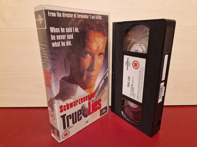 TRUE LIES - Arnold Schwarzenegger - PAL VHS Video Tape (A255) £1.99 ...