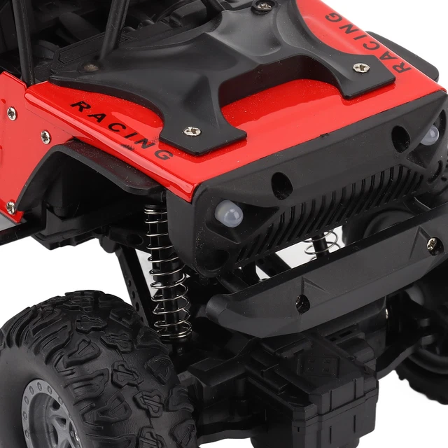RED REMOTE CONTROL Off Road Vehicle 1:18 2WD Alloy Charging Wireless ...