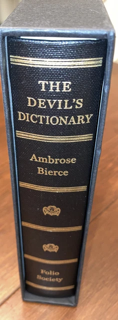 THE DEVIL'S DICTIONARY Folio Society H/C with Slipcase Ambrose Bierce VG++ £28.25 - PicClick UK