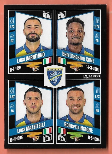 PANINI CALCIATORI 2022 2023 N.595 Luca Garritano / Ben Lhassine Kone ...