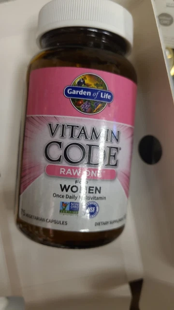 GARDEN OF LIFE, Vitamin Code, RAW One, Once Daily Multivitamin for ...
