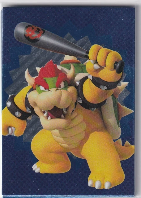 PANINI SUPER MARIO Trading Carte Mappa No. 196 Sport Card Bowser EUR 1 ...