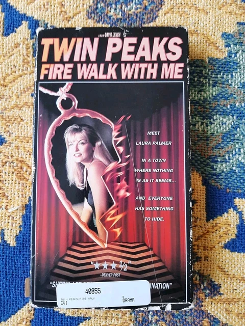 TWIN PEAKS FIRE Walk With Me VHS - David Lynch £72.09 - PicClick UK