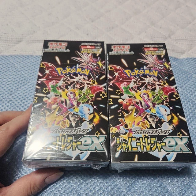 SHINY TREASURE EX 2BOX Ancient Roar Flashes of the Future 10 Packs Each £181.98 - PicClick UK