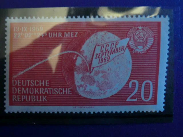 BRIEFMARKEN DDR 1959 MiNr. 721 mit Falz postfrisch EUR 1,50 - PicClick DE
