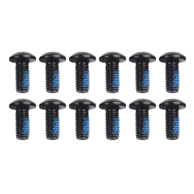 SECURE M5 12MM Brake Disc Bolts T25 Head 12 Pack for Bicycle Disc ...
