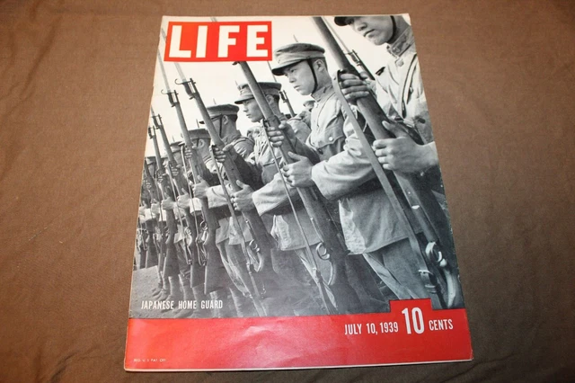 ORIGINAL EARLY WW2 U.S. LIFE Magazine "Japanese Home Guard" on Cover ...