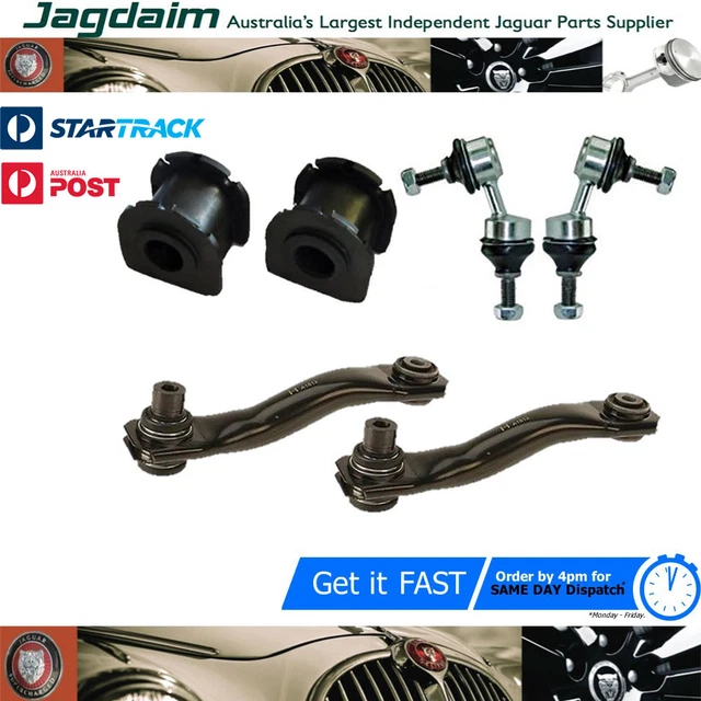 NEW JAGUAR X-TYPE Rear Suspension Kit Control Arms Drop Links Bushes 6 ...