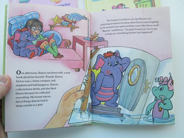 WUZZLES HC LOT 1-3~1984 Hasbro Bradley~Walt Disney~ELEROO~BUTTERBEAR ...