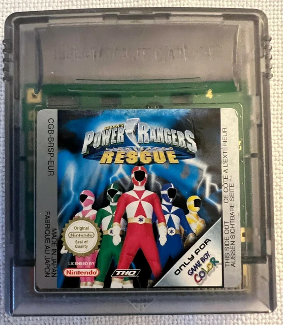 NINTENDO GAME BOY Color Power Rangers Lightspeed Rescue - Completo EUR ...